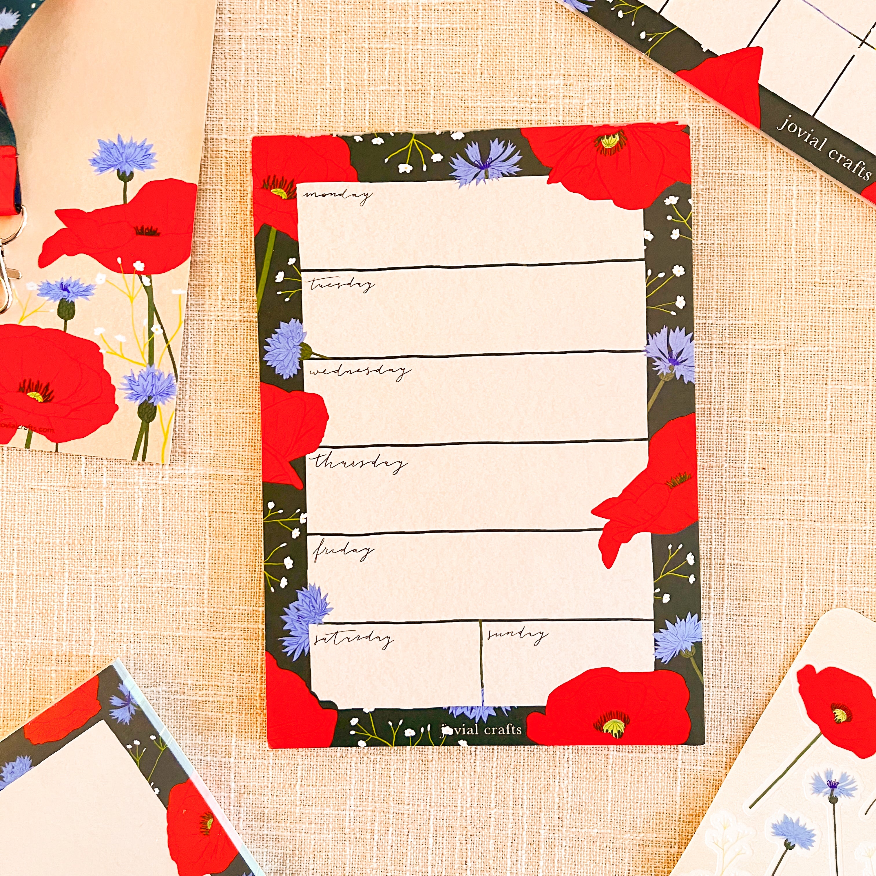 The Wild Spring Weekly Planner – Jovial Crafts